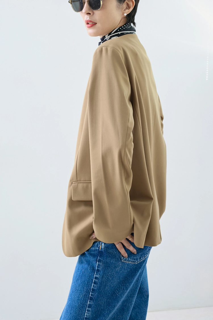 HAUNT（ハウント）｜COLLARLESS JACKETアイテムの詳細 | GUESTLIST TOKYO（ゲストリスト トーキョー）｜公式通販