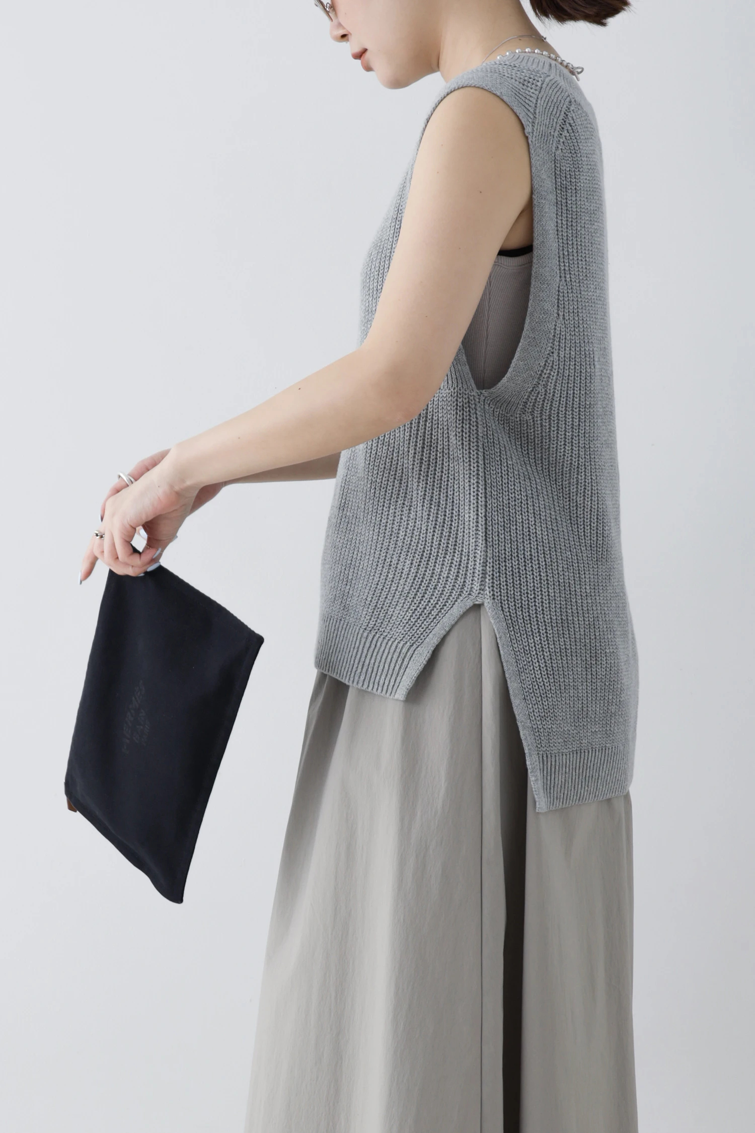 STATE OF MIND(ステートオブマインド)|sheer knit vest STATE OF MIND(ステートオブマインド)|sheer knit vest